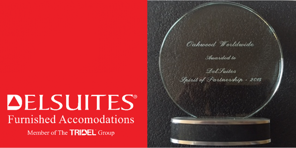 “Spirit of Partnership” Awarded from Oakwood Worldwide - Delsuites' Blog